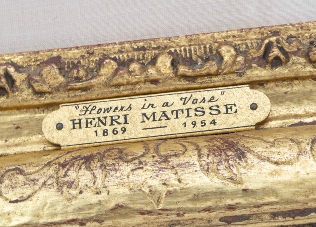 Flowers in a Vase by Henri Matisse on artnet