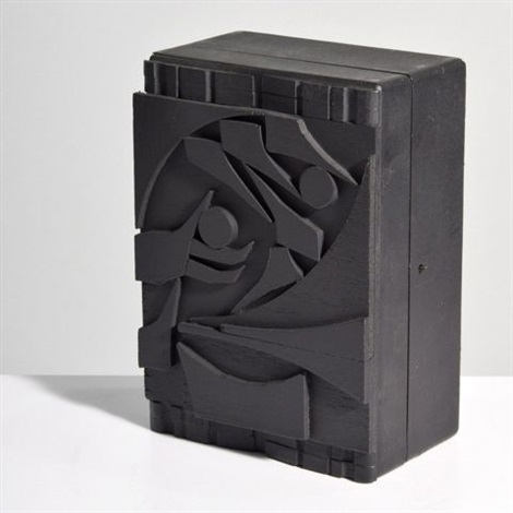 Louise Nevelson Rain Garden Cryptic Box Sculpture by Louise Nevelson on ...