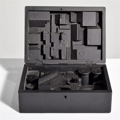 Louise Nevelson Rain Garden Cryptic Box Sculpture by Louise Nevelson on ...