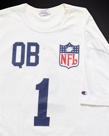 Tom Brady 2000 NFL Combine Worn Shirt on artnet