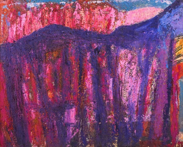 A pink sky by Genko Genkov on artnet