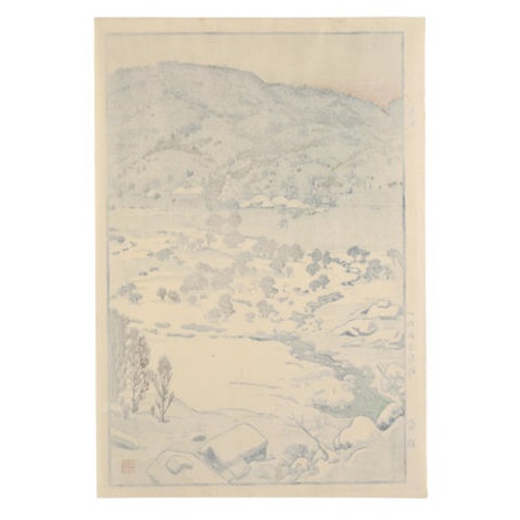 Seven Woodblock Prints by Various Japanese Artists on artnet