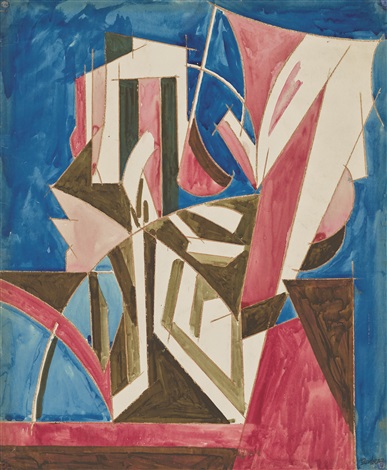 The Dancer by David Bomberg on artnet