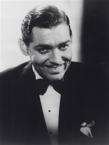 Clark Gable Portrait Photograph by George Hurrell. by George Hurrell on ...