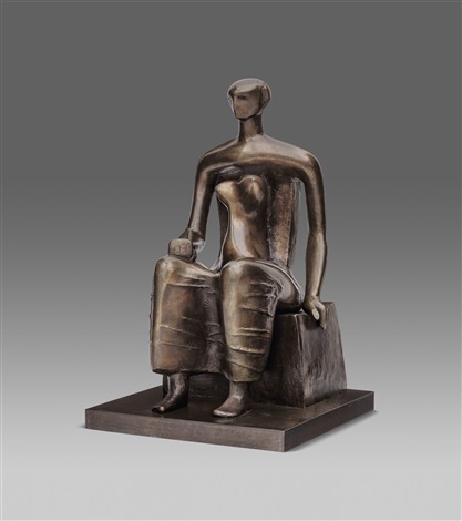 Working Model for Seated Woman by Henry Moore on artnet