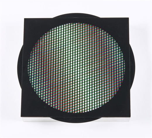 Chromointerférence Manipulable by Carlos Cruz-Diez on artnet