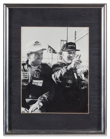 Paul Newman Portrait with Michael Brockman at the 1994 24 Hours of ...