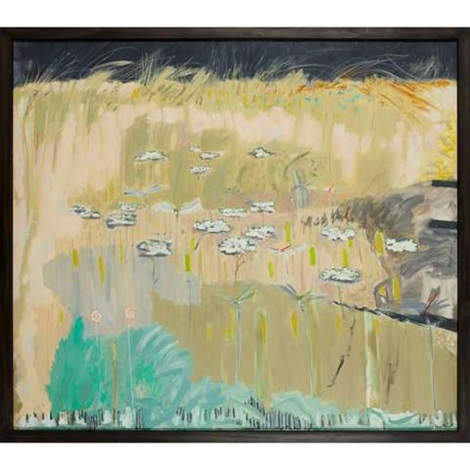 DRAGONFLIES IN A GRASSY FIELD by David Alan Redpath Michie on artnet