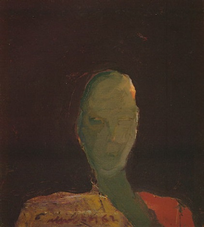 Head by Nathan Oliveira on artnet