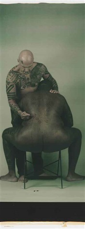 Ron AtheyHuman printing press with Darryl Carlton from Four scenes by ...