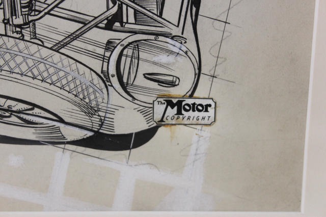 A Lotus 15 cut-a-way drawing for Motor Magazine by Lofthouse, by Tony ...