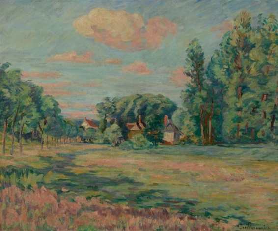 Paysage dIle de France environ de Saint Chéron by Armand Guillaumin on artnet