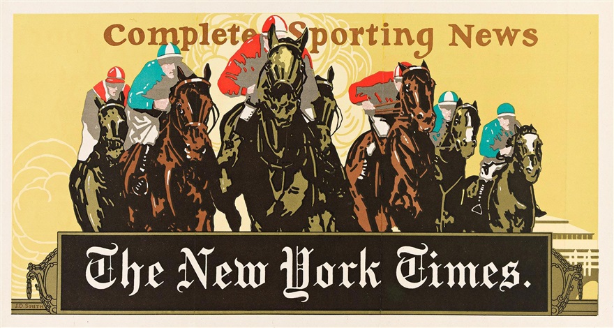 Complete Sporting News The New York Times by J.D. Smith on artnet