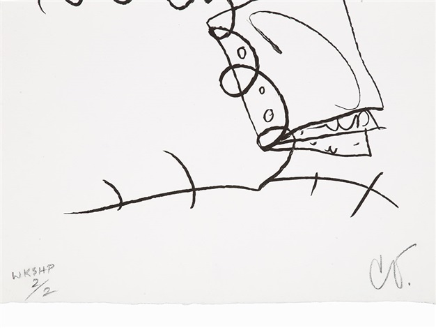 Pair of Lithographs-1997 by Claes Oldenburg on artnet