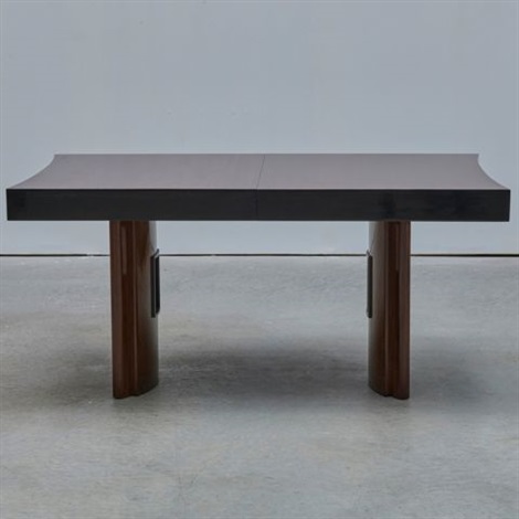 Gilbert Rohde Mahogany Extention Dining Table by Gilbert Rohde on artnet