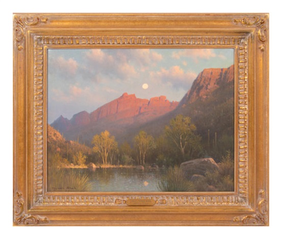 Sabino Canyon Moon by Michael Stack on artnet