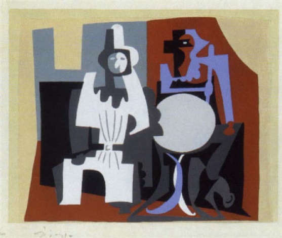 Deux clowns by Pablo Picasso on artnet