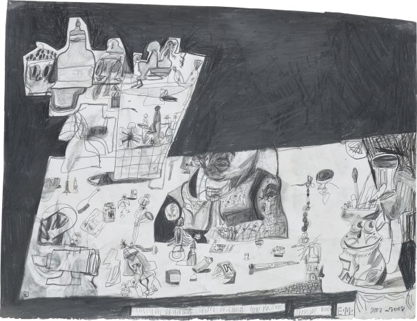 Conscious Drawing with W. Lang and Prince by Eddie Martinez on artnet