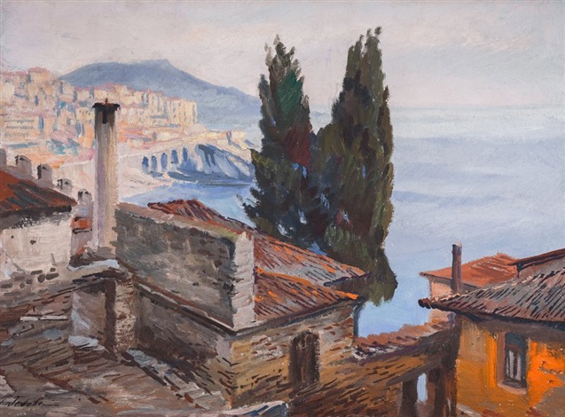View from Kavala by Boris Denev on artnet