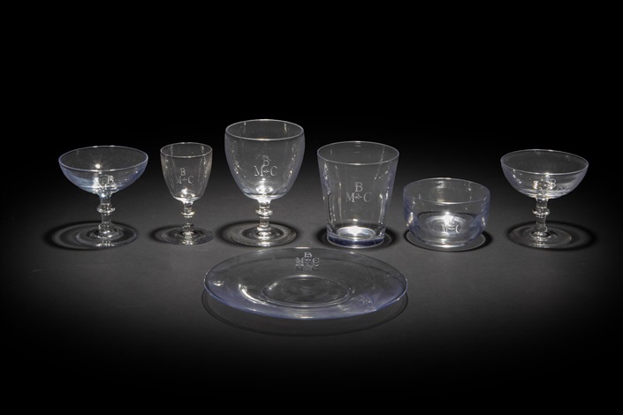 An assembled group of Steuben glassware by Steuben Glass on artnet
