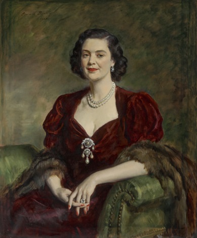 The Duchess of Roxburghe, Mary Innes-Ker 1915-2014 by Oswald (Sir ...