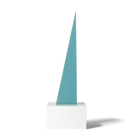 Untitled turquoise triangle, circa 1970s by Peter Alexander on artnet