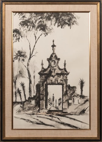 Architectural Gate, Florida by John Hulse on artnet