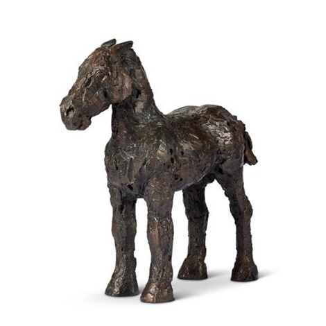 STANDING HORSE by Elisabeth Frink on artnet