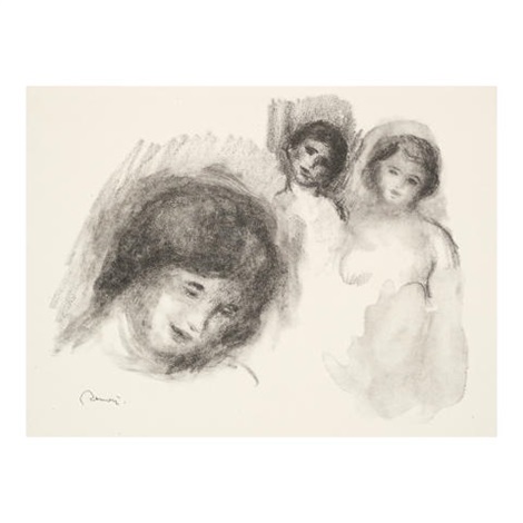 Douze lithographies originales de Pierre Auguste Renoir by Pierre ...