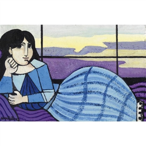 Odalisca by Domenico Cantatore on artnet