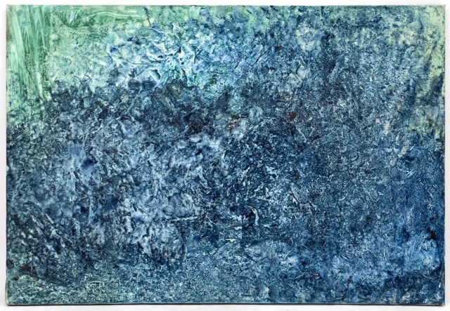 Untitled Blue Green Composition by Martha McKay on artnet