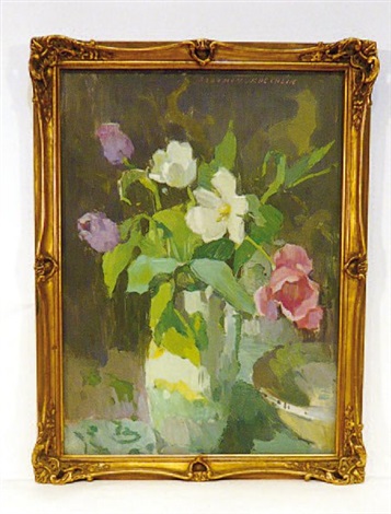 Bouquet de fleurs by Charles Salomon Koechlin on artnet