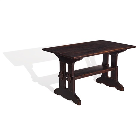 GUSTAV STICKLEY 1858-1942, Bungalow Library Table, circa 1901 by Gustav ...