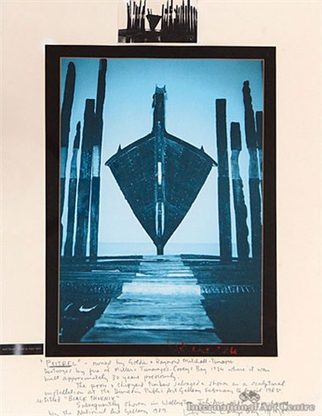 Black Phoenix, Poitrel by Ralph Hotere on artnet