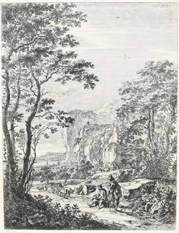An album of 37 old master and 19th-century prints, some smaller by ...