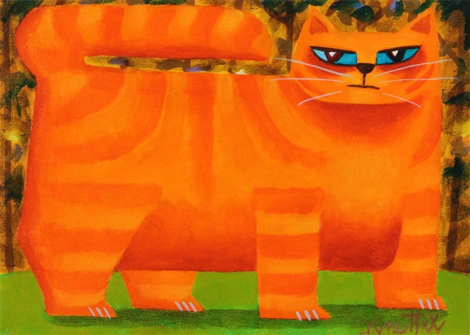 FANTA THE CAT by Graham Knuttel on artnet