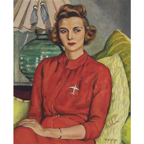 PORTRAIT OF BARBARA STEPHENSON, CA. 1940 by Randolph Stanley Hewton on ...