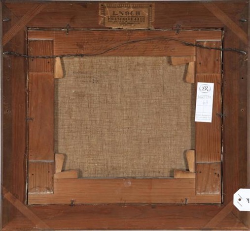 Kalve paa en Høj, Saltholm Calves lying on a hill at Saltholm by ...