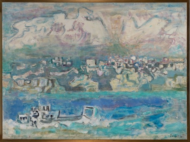 Bord de Mer a Naples by Alexandre Sacha Garbell on artnet