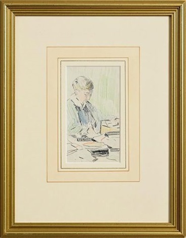 Seated Woman, Paris by Mary Swanzy on artnet