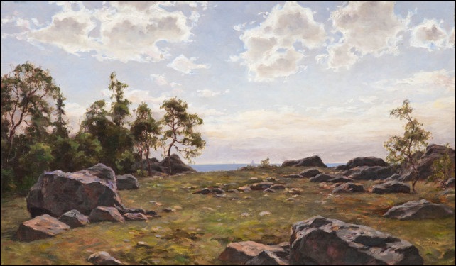 Kesäpilviä merellä by Thure Sundell on artnet