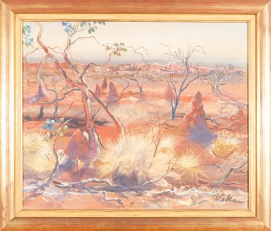 CENTRAL AUSTRALIAN LANDSCAPE by Harald Vike on artnet