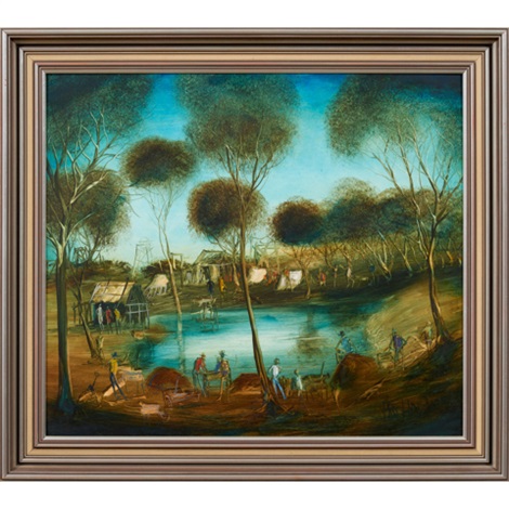 Miners by Kevin Charles Hart on artnet