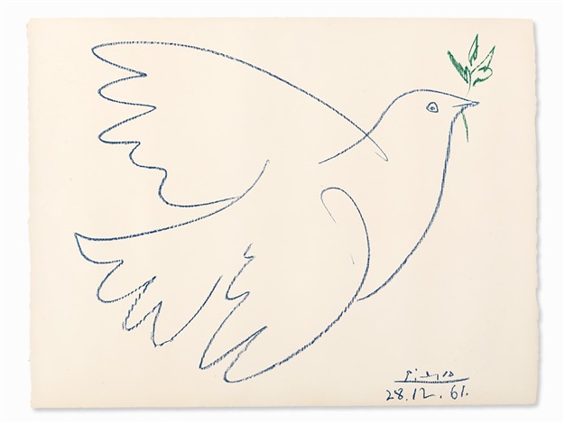 Colombe volante by Pablo Picasso on artnet