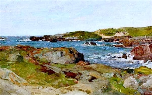 On the Islay coast by David Forrester Wilson on artnet