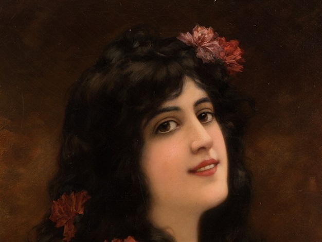 Womens Portrait by Emile Eisman-Semenowsky on artnet