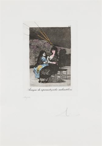 Les Caprices de Goya de Dali by Salvador Dalí on artnet