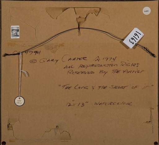 The Long The Short of it by Gary Carter on artnet