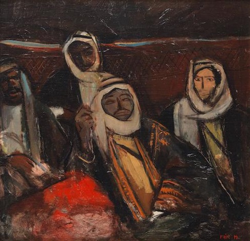 The Sheikhs by Faeq Hassan on artnet