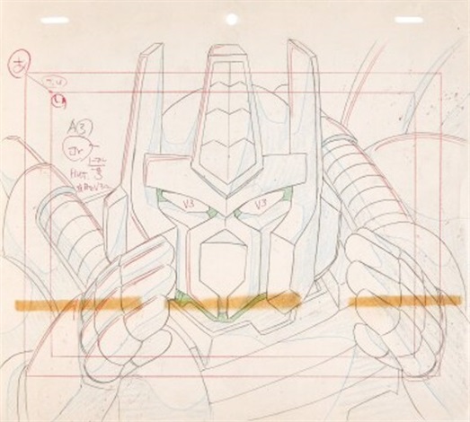 Transformers by Toei Animation Co., Ltd. Transformers Animation Cel ...
